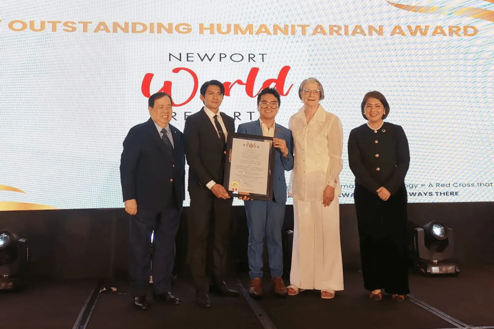 Newport World Resorts earns The Most Outstanding Humanitarian Award from Philippine Red Cross ...